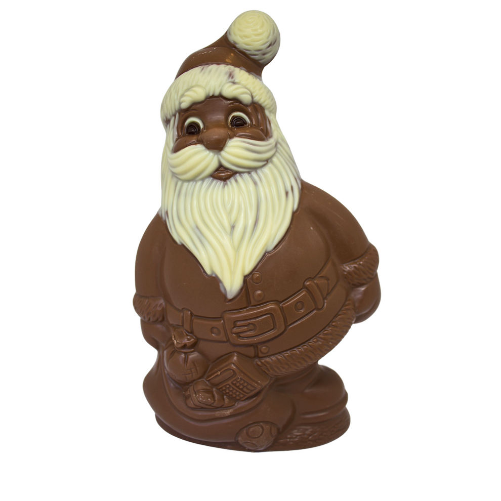 Large Chocolate Santa 220g by BERNARD – Chocolate Lethbridge